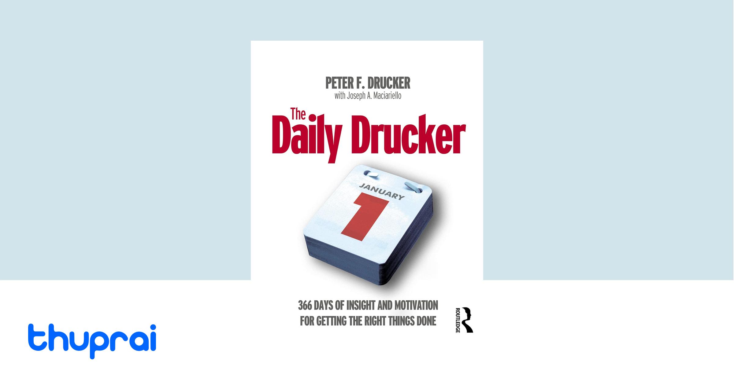 Buy The Daily Drucker in Nepal | Thuprai