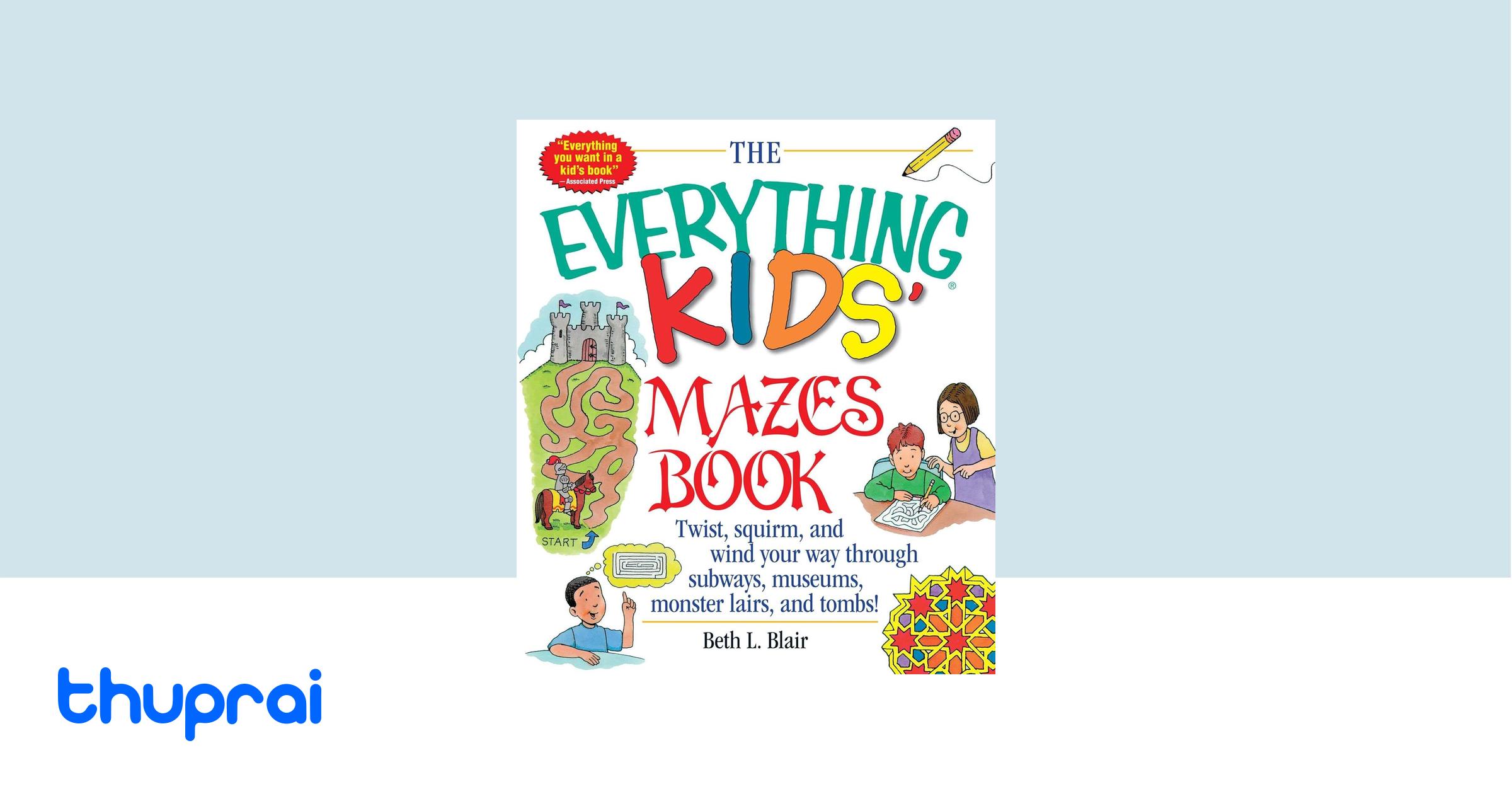 Buy The Everything Kids' Mazes Book in Nepal | Thuprai