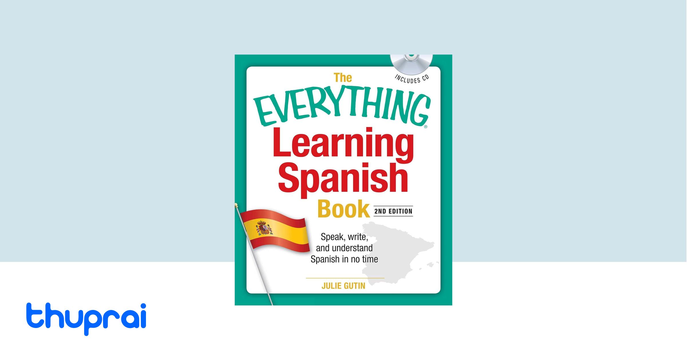 Buy The Everything Learning Spanish Book in Nepal | Thuprai