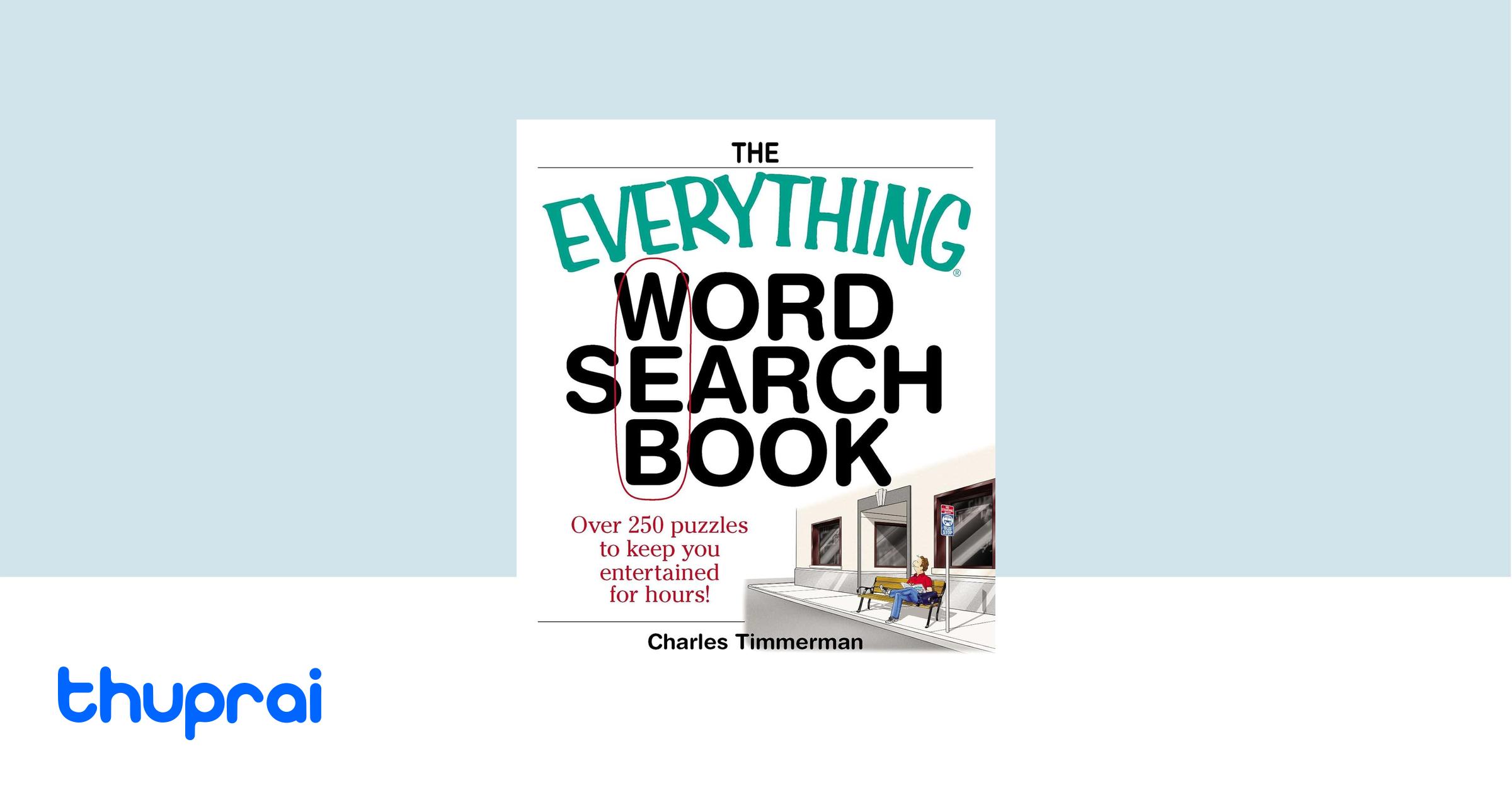 Buy The Everything Word Search Book in Nepal | Thuprai