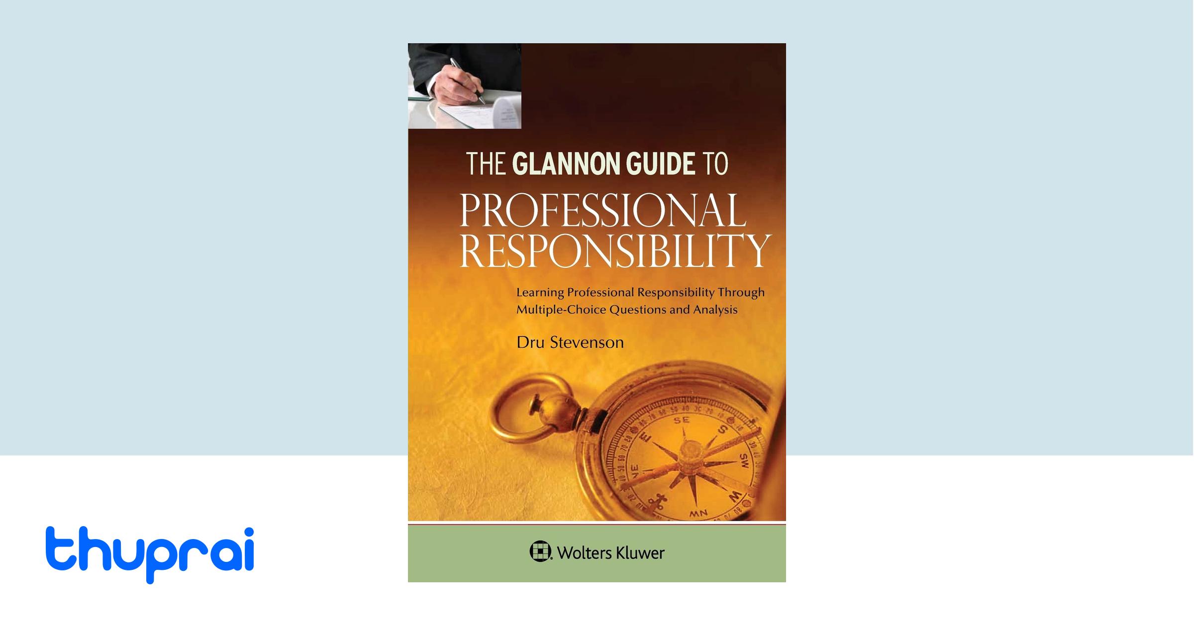 Buy The Glannon Guide to Professional Responsibility in Nepal | Thuprai