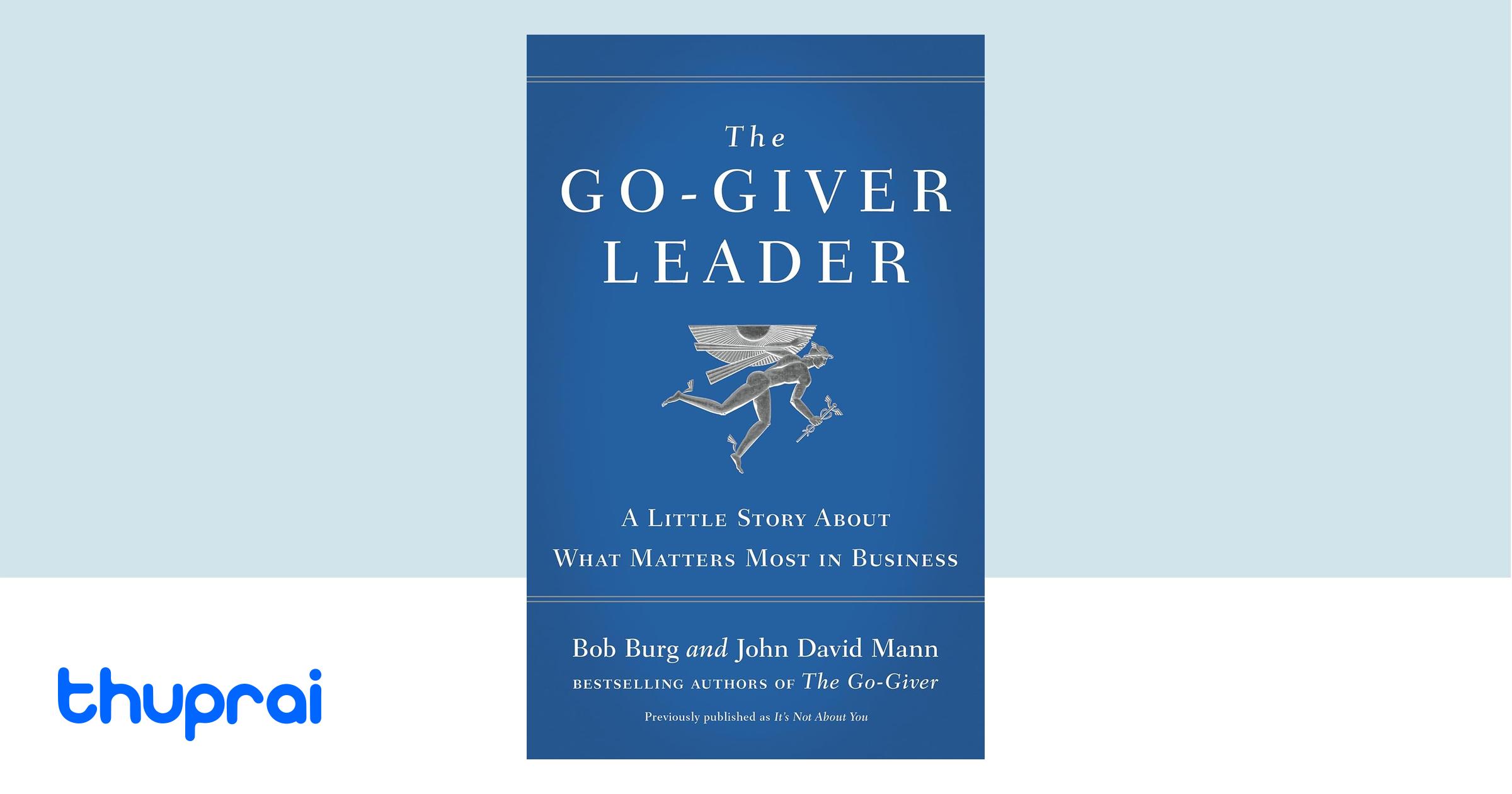 Buy The Go-Giver Leader in Nepal | Thuprai