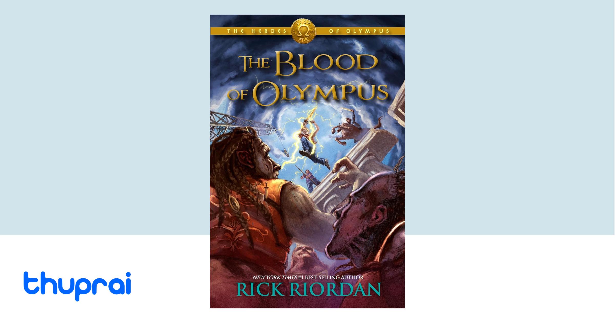 Buy The Heroes of Olympus, Book Five The Blood of Olympus in Nepal ...