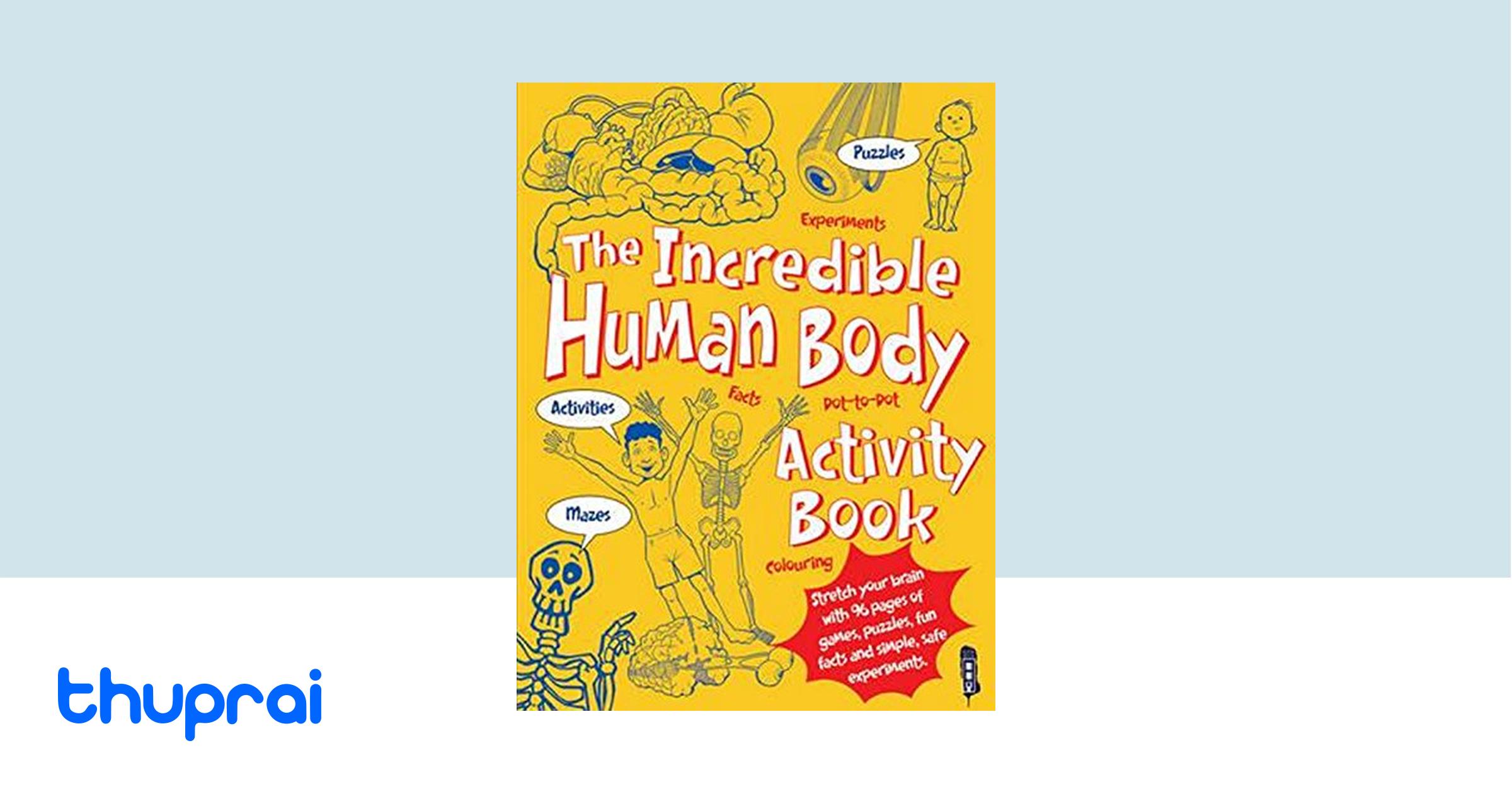 Buy The Incredible Human Body Activity Book in Nepal | Thuprai