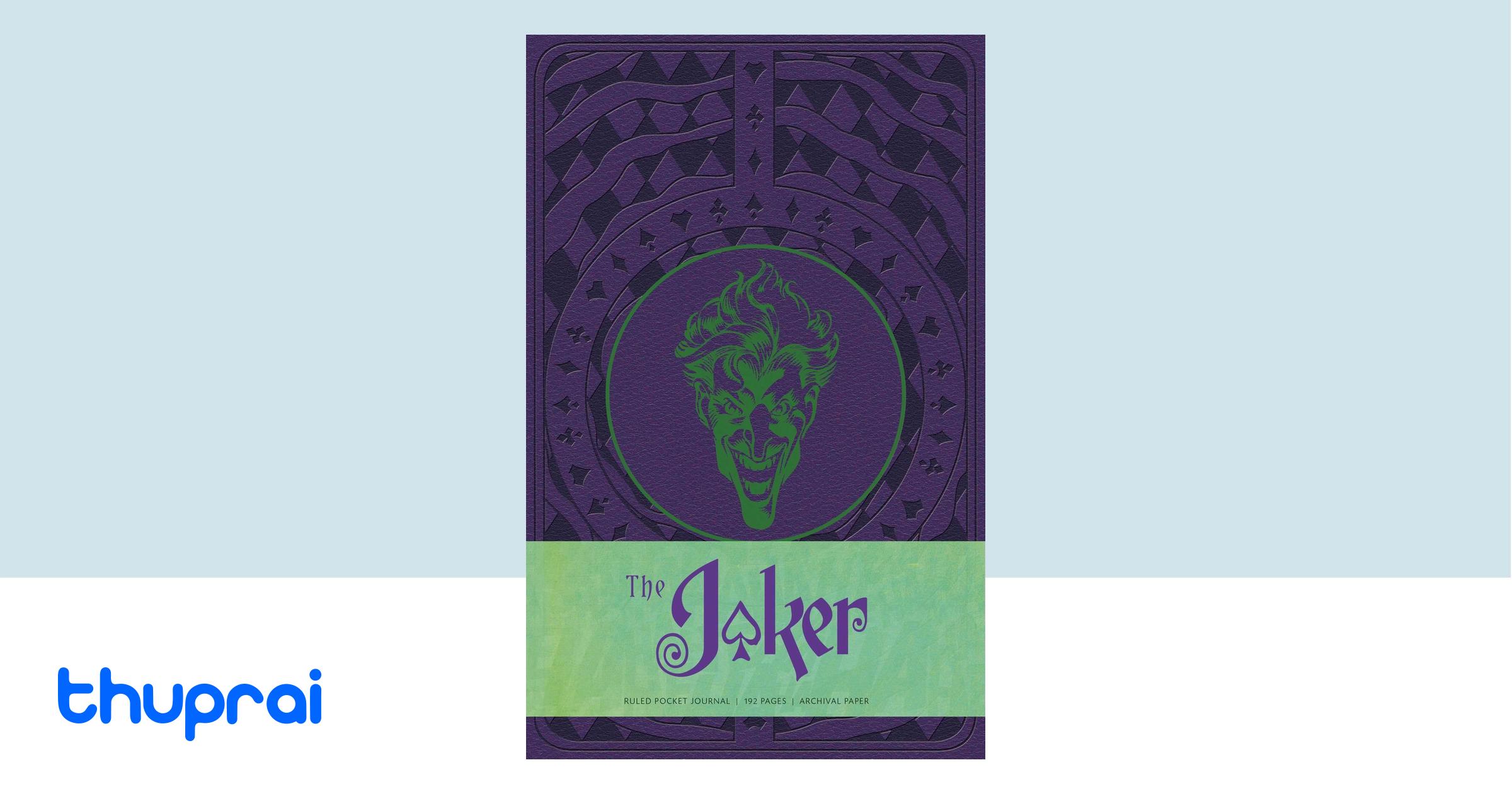 Buy The Joker Ruled Pocket Journal (Comics) in Nepal | Thuprai