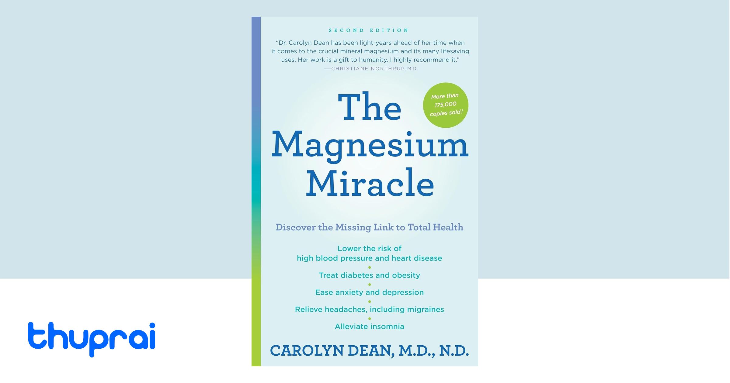 Buy The Magnesium Miracle (Second Edition) in Nepal | Thuprai