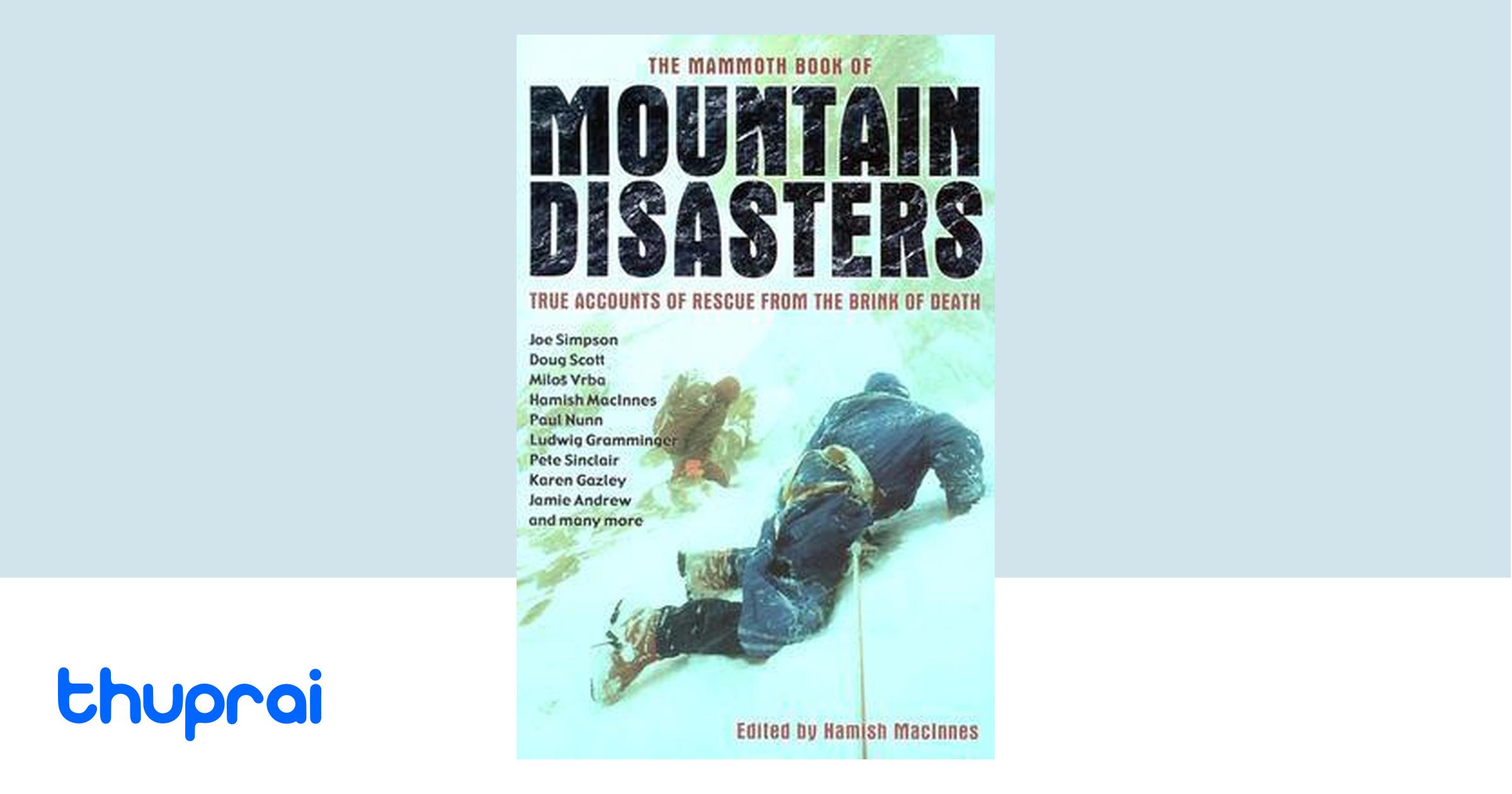 Buy The Mammoth Book of Mountain Disasters in Nepal | Thuprai