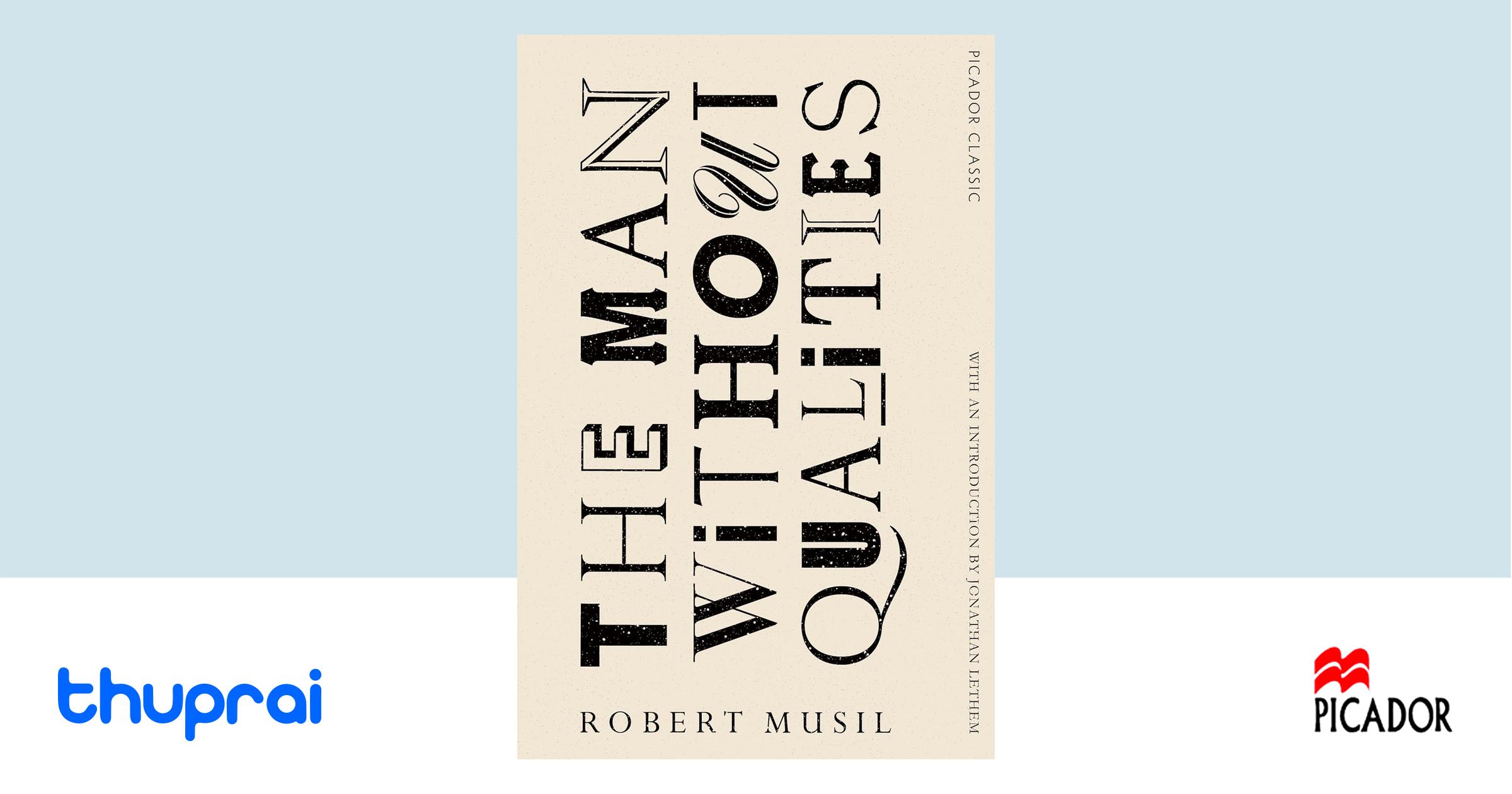 Buy The Man Without Qualities in Nepal | Thuprai