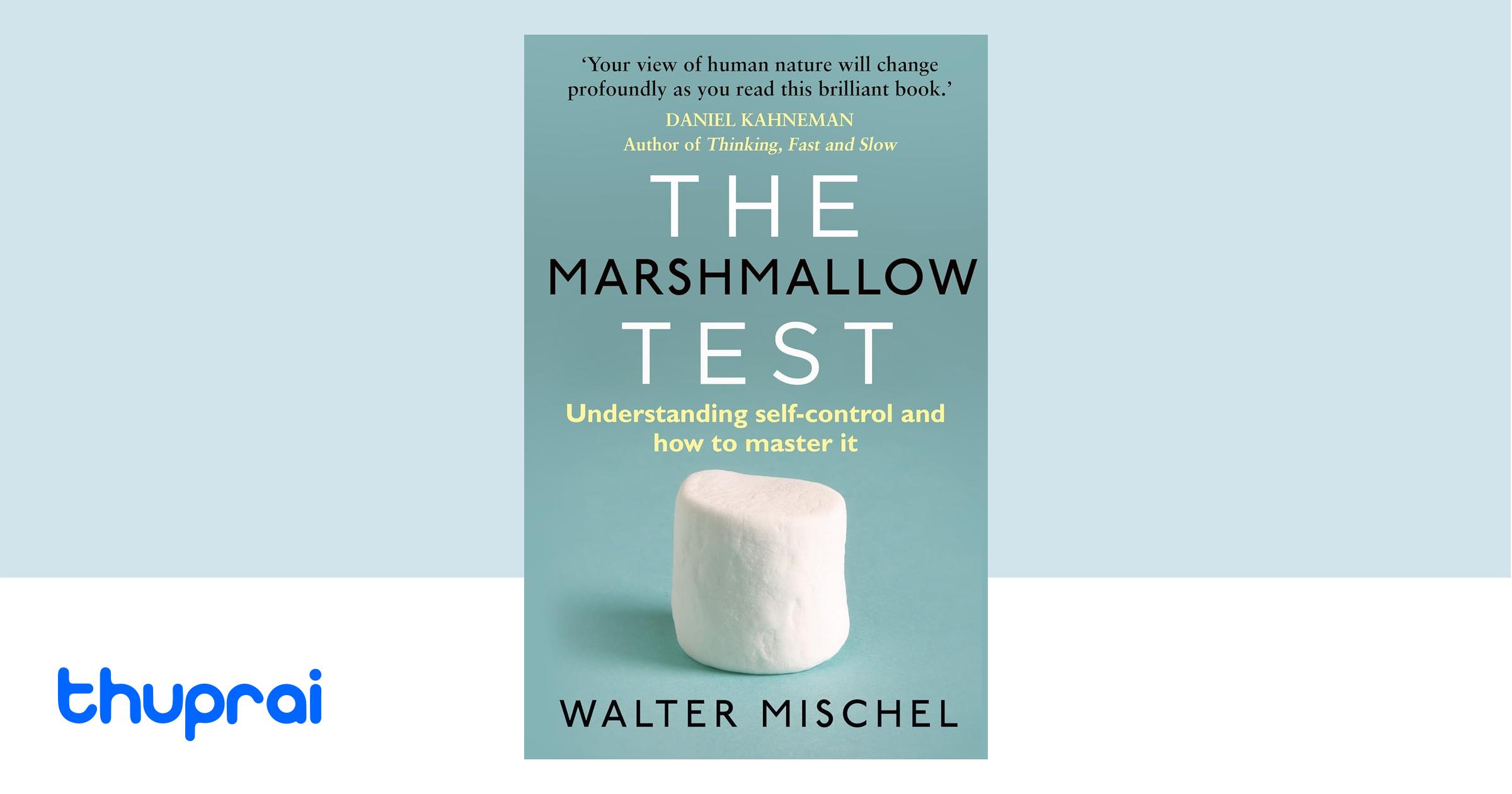 Buy The Marshmallow Test in Nepal | Thuprai