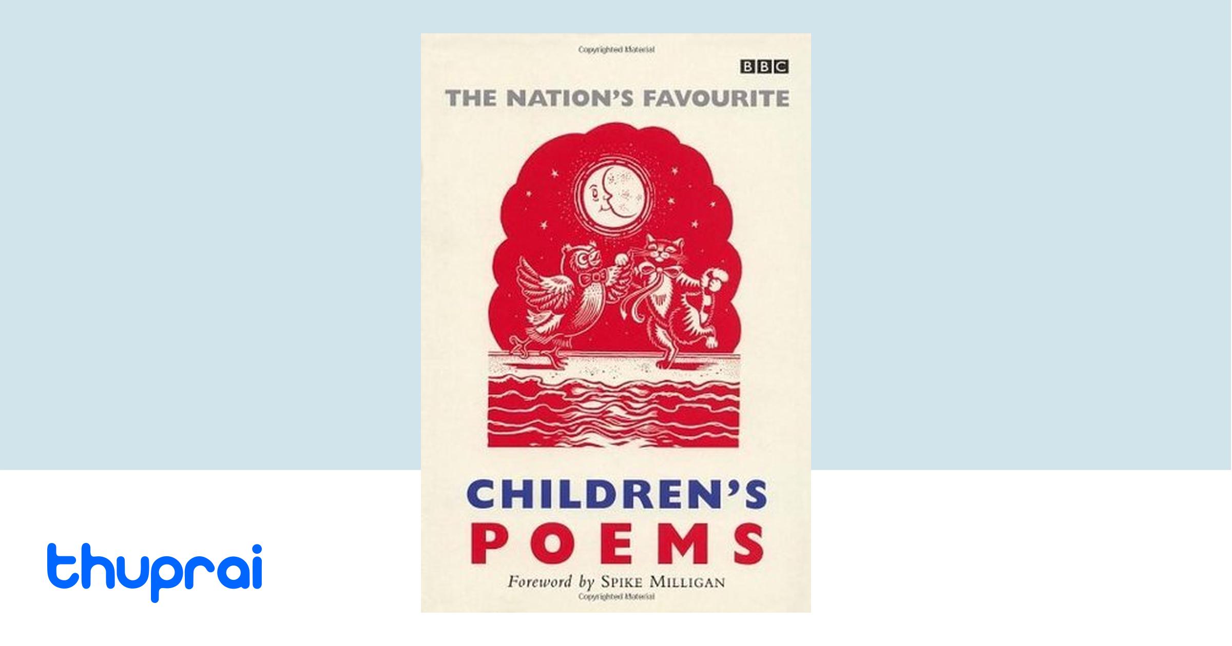 Buy The Nation's Favourite Children's Poems in Nepal | Thuprai