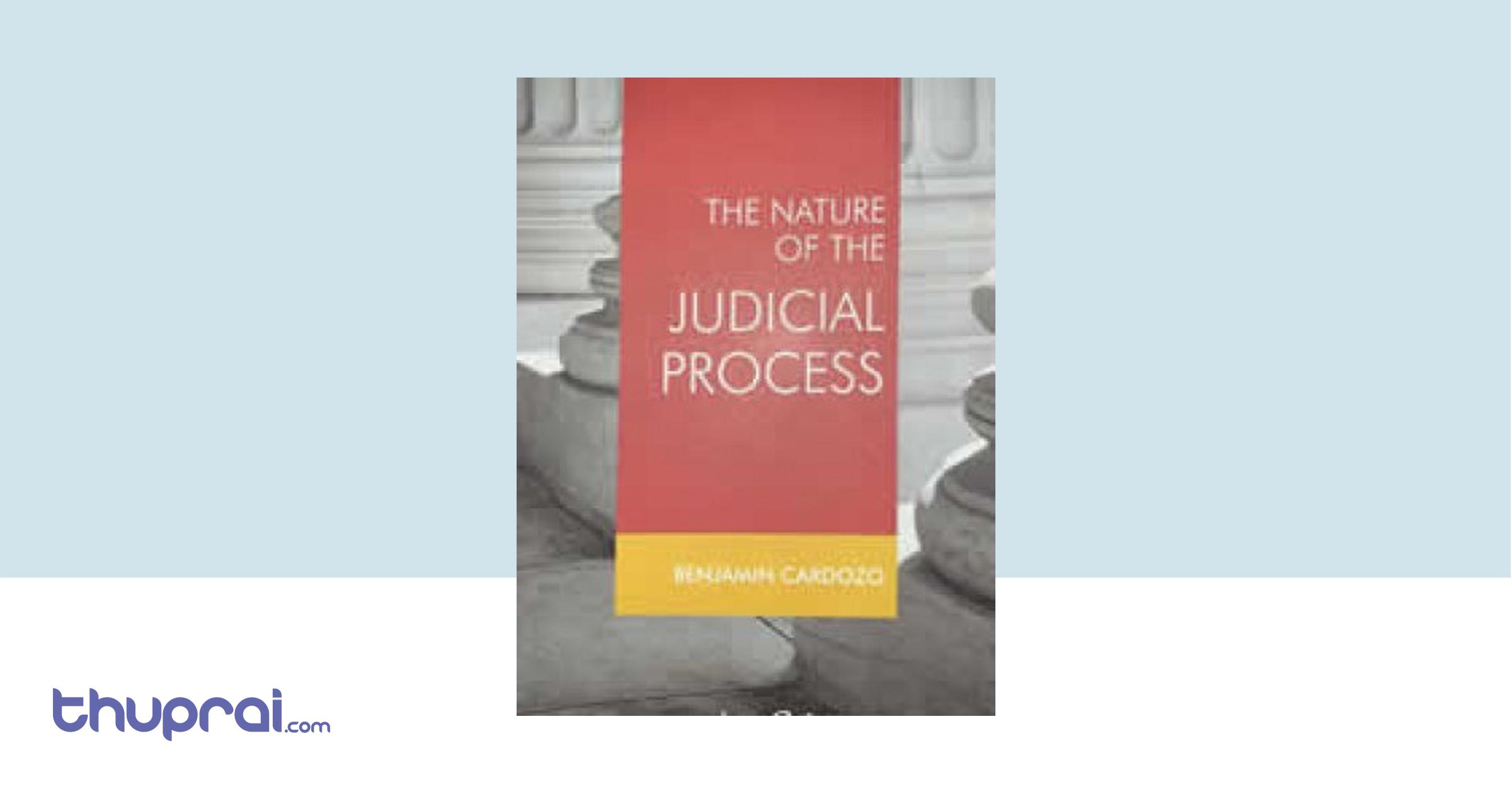 Buy The Nature Of Judicial Process in Nepal | Thuprai