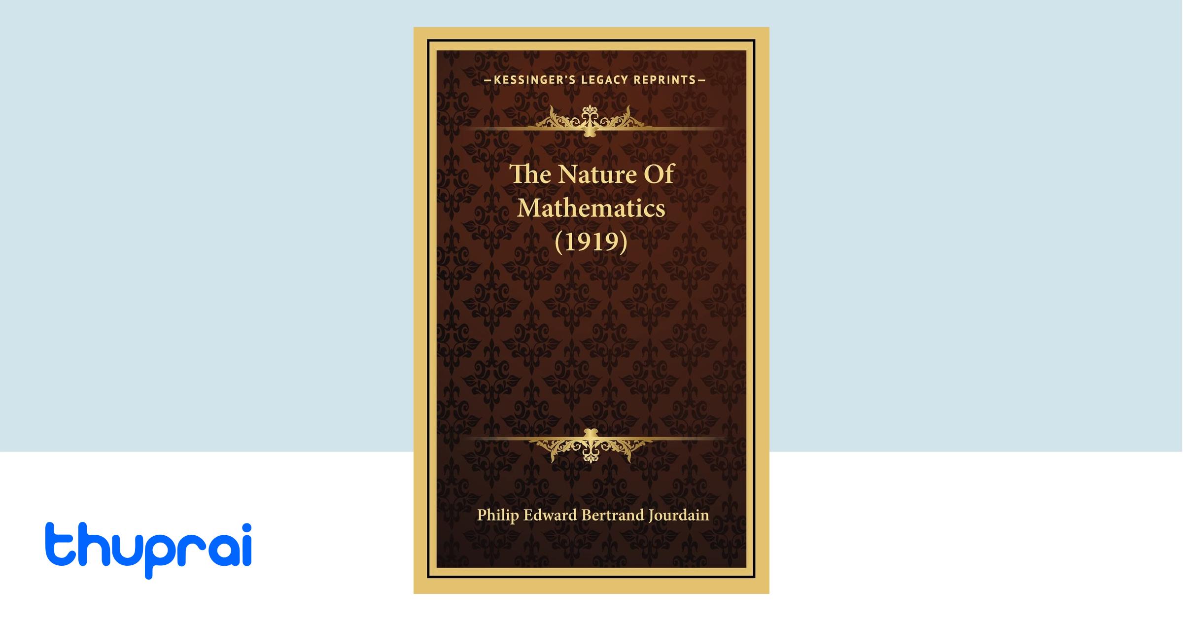 Buy The Nature Of Mathematics in Nepal | Thuprai