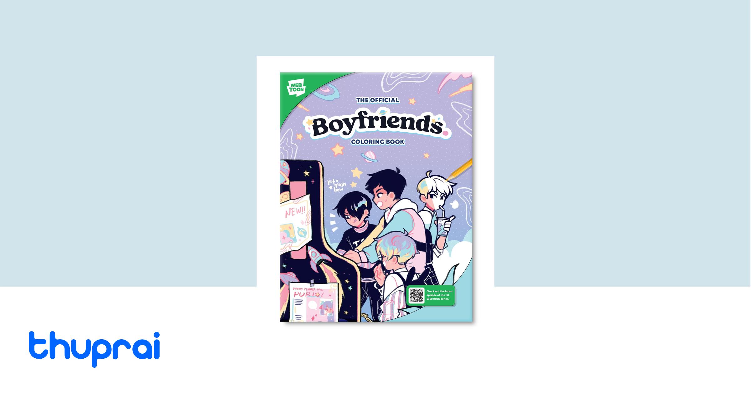 Buy The Official Boyfriends. Coloring Book (WEBTOON) in Nepal | Thuprai