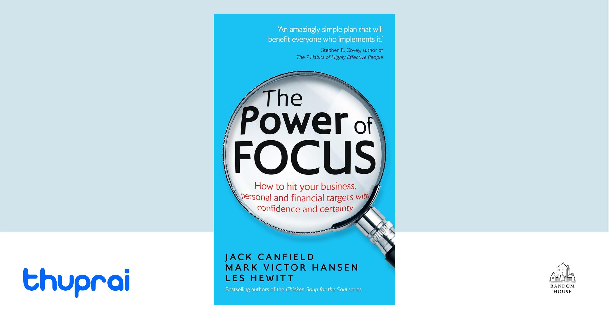 Buy The Power of Focus in Nepal | Thuprai