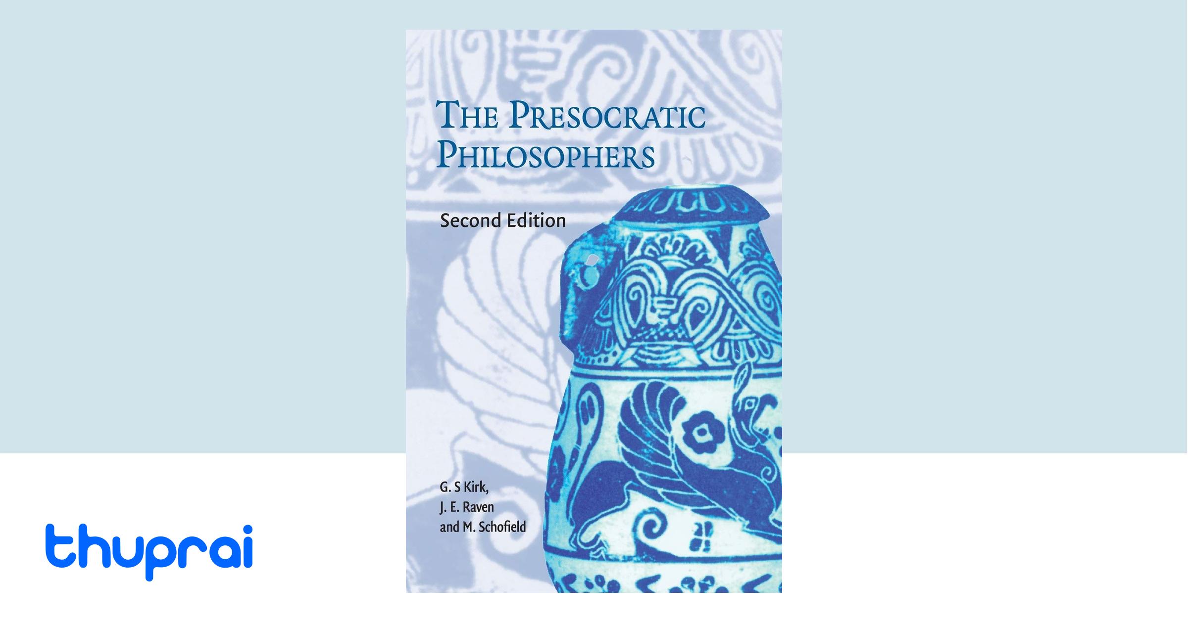 Buy The Presocratic Philosophers in Nepal | Thuprai