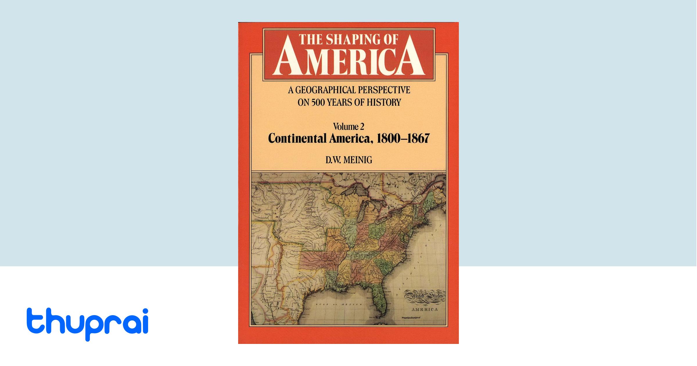 Buy The Shaping of America in Nepal | Thuprai