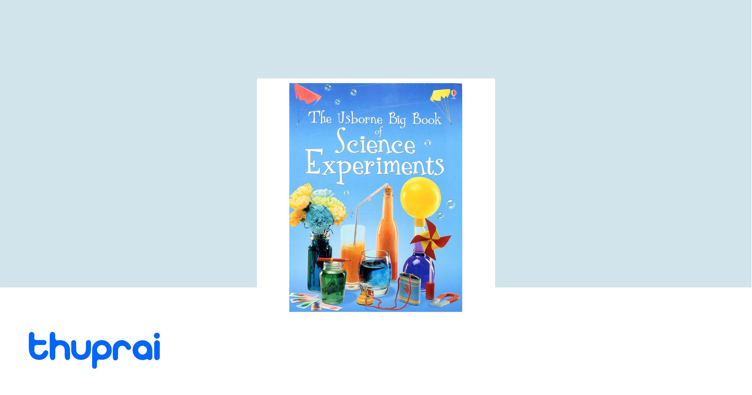 Buy The Usborne Big Book of Experiments in Nepal | Thuprai