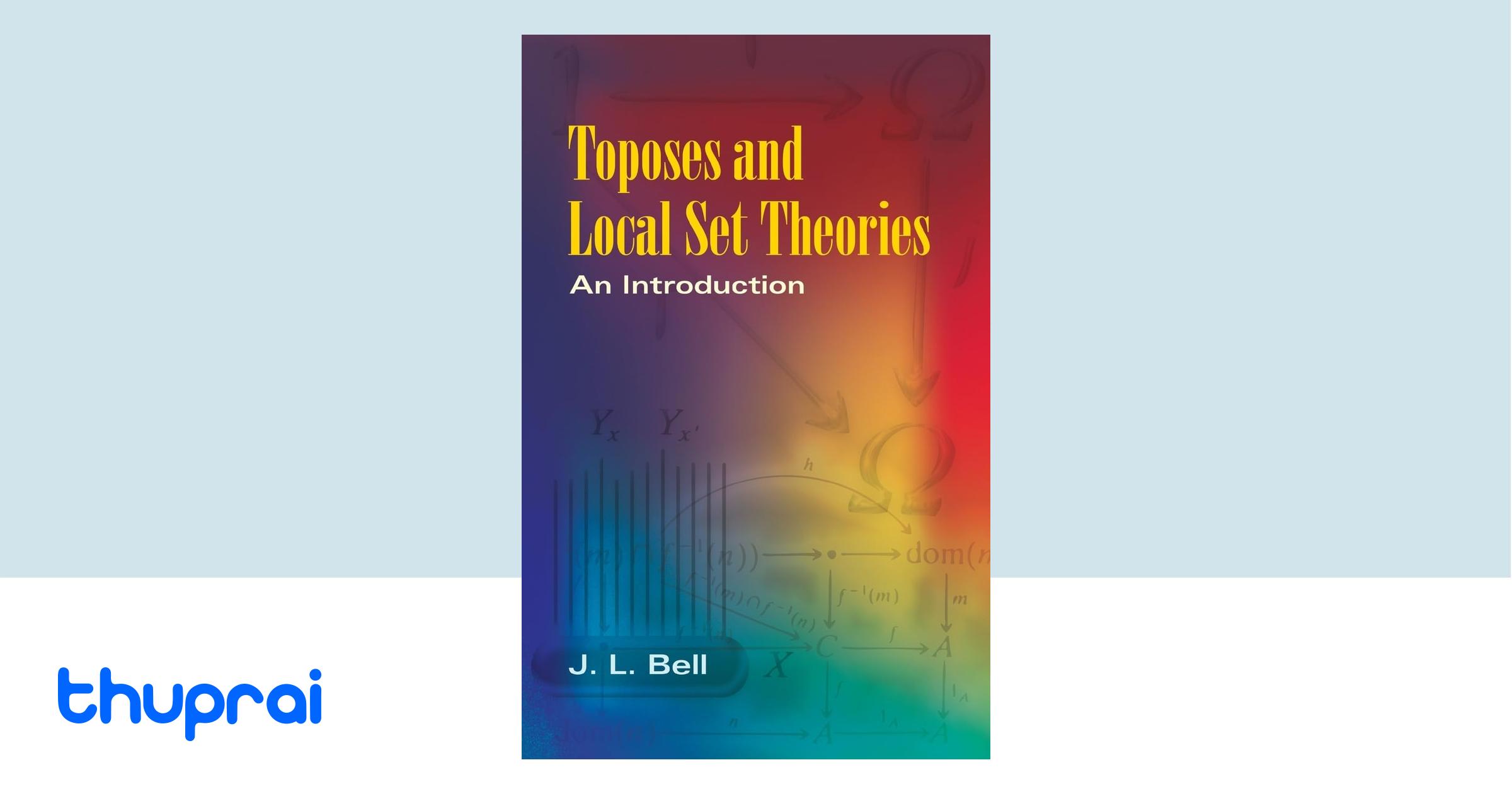 Buy Toposes and Local Set Theories in Nepal | Thuprai