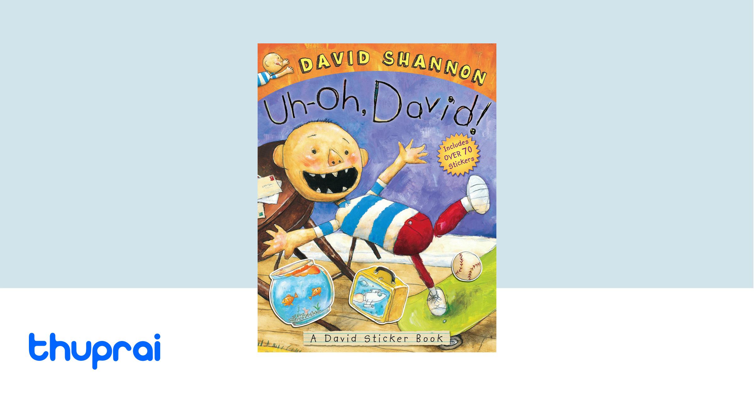 Buy Uh-oh, David! Sticker Book in Nepal | Thuprai