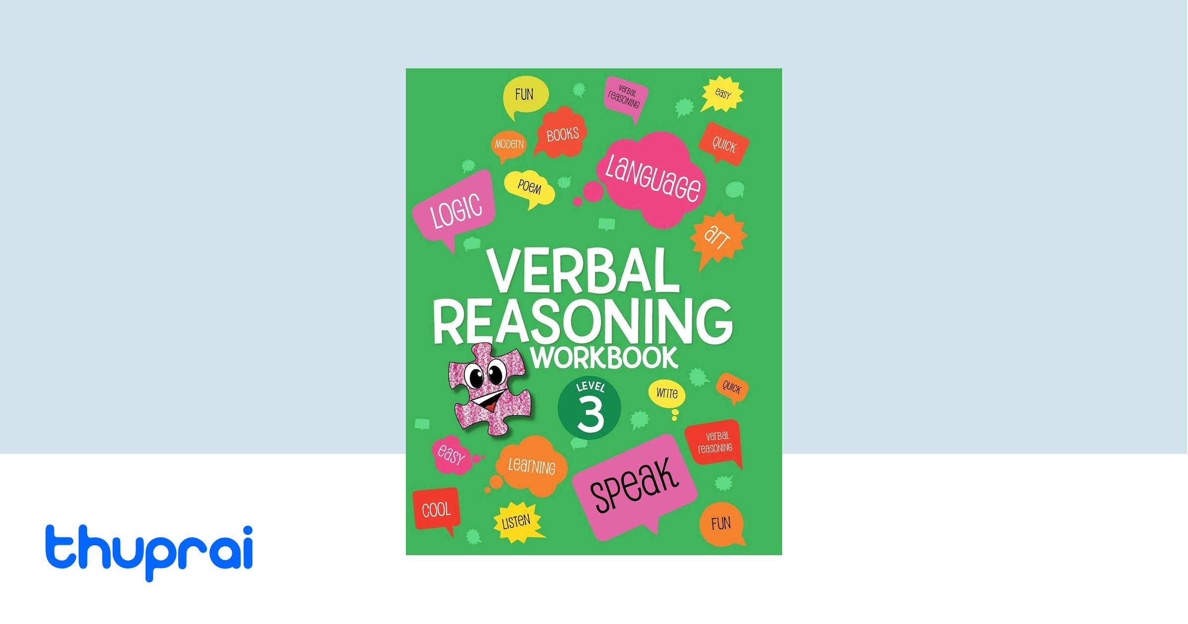 Buy Verbal Reasoning Workbook 3 in Nepal | Thuprai