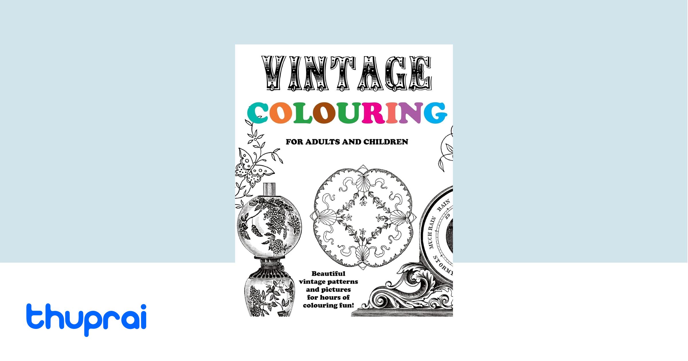 Buy Vintage Colouring for Adults and Children in Nepal | Thuprai