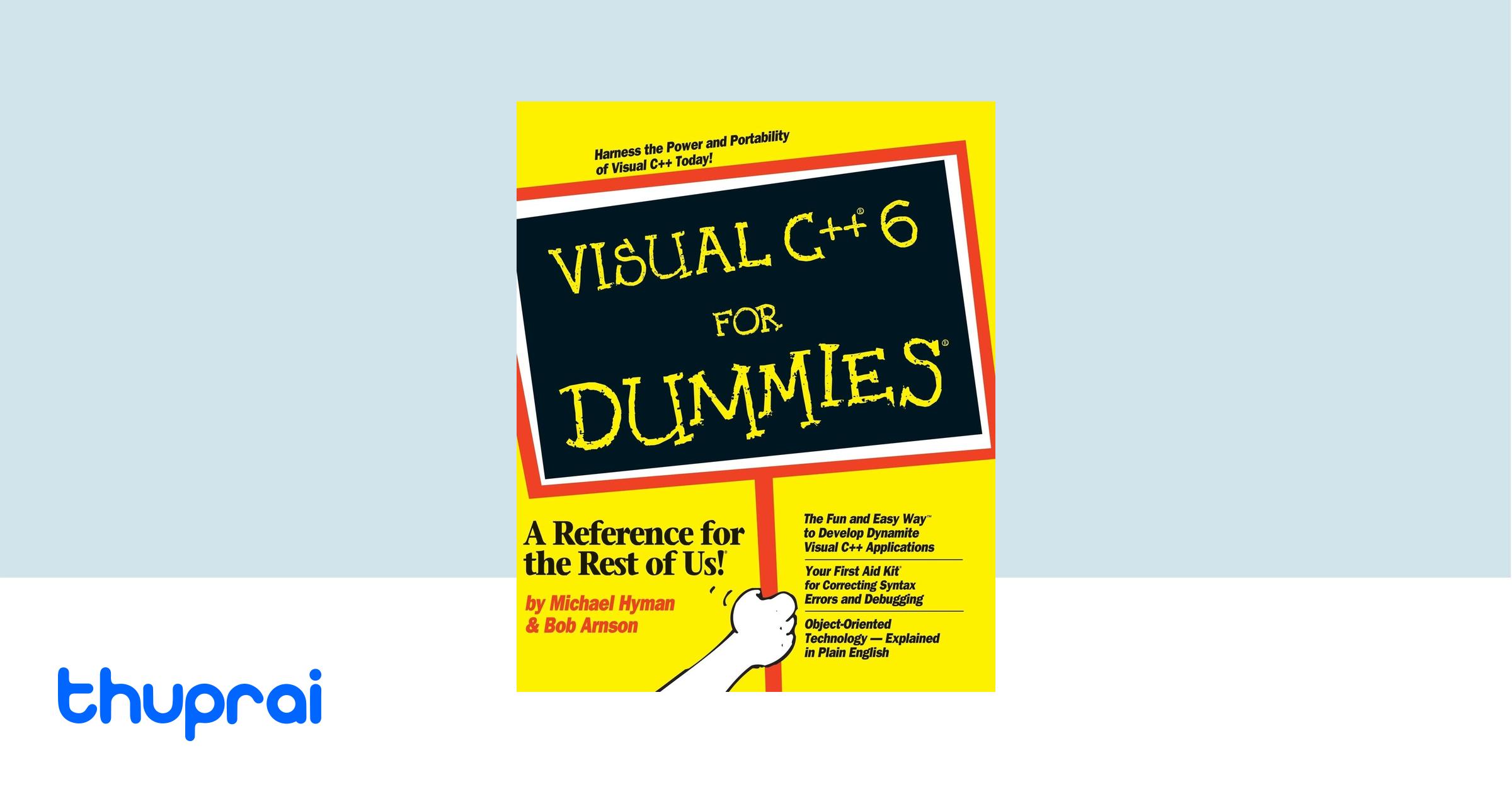 Buy Visual C++ 6 For Dummies in Nepal | Thuprai