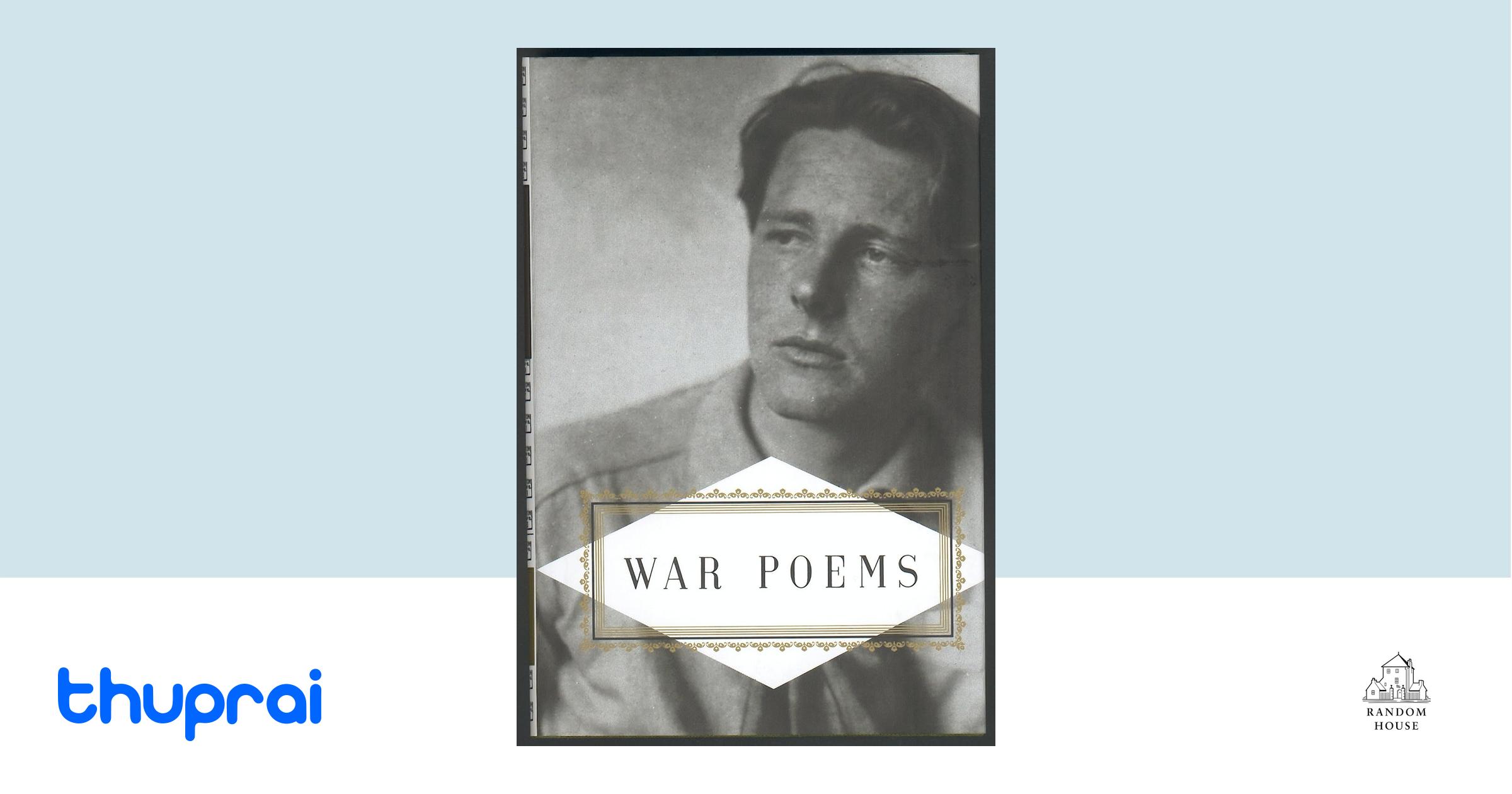 Buy War Poems in Nepal | Thuprai