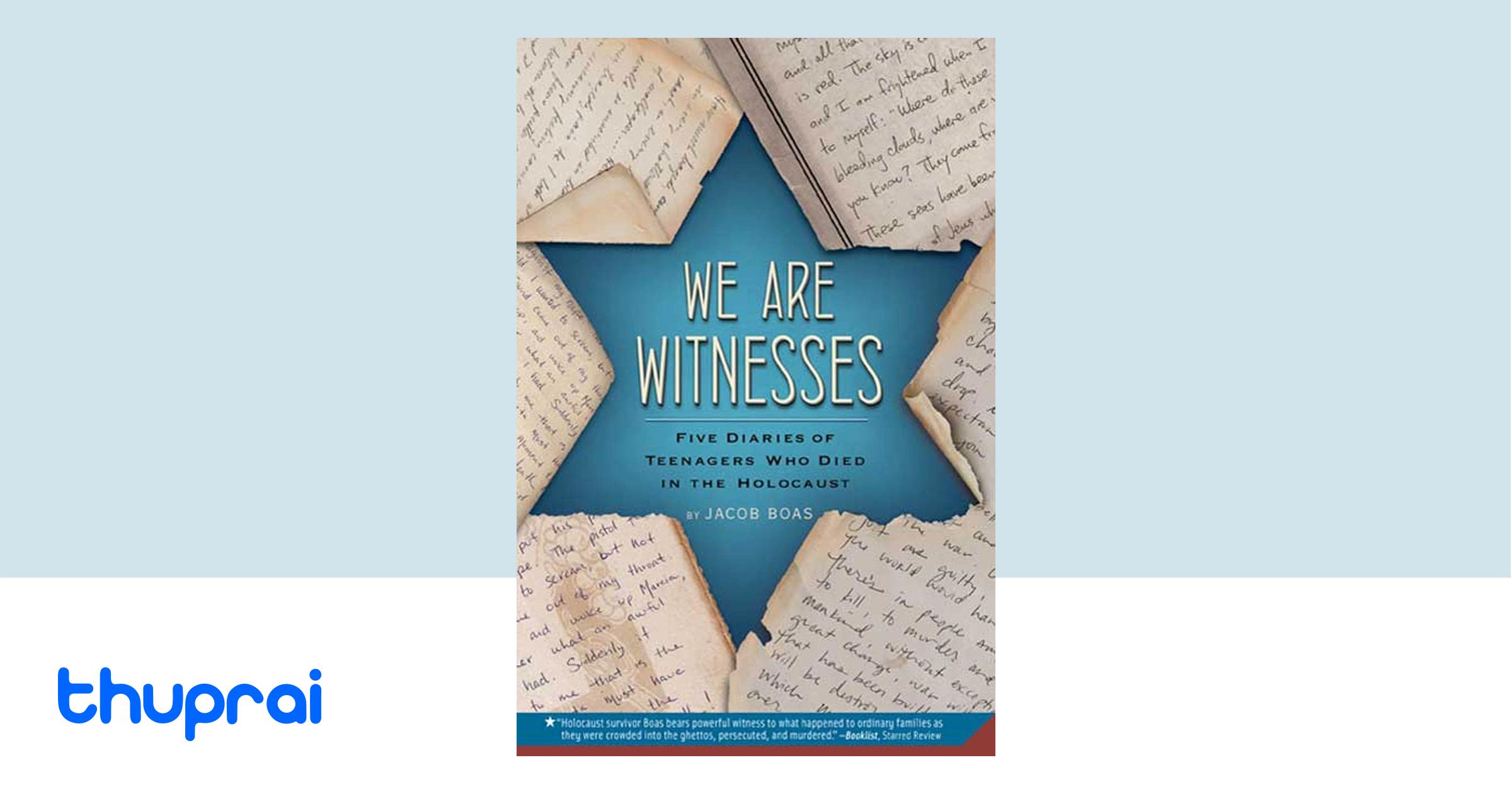 Buy We Are Witnesses in Nepal | Thuprai