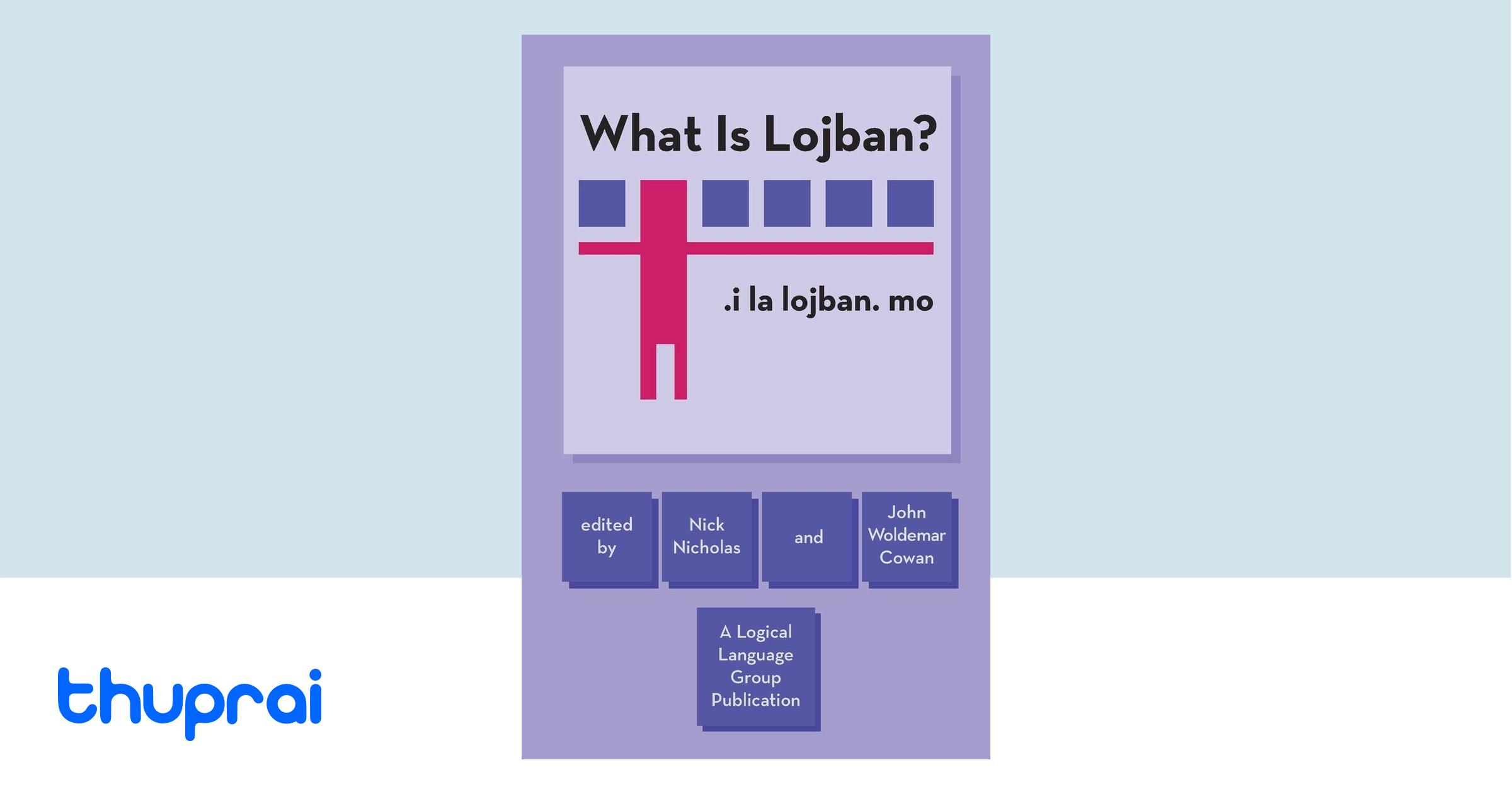 Buy What is Lojban? in Nepal | Thuprai