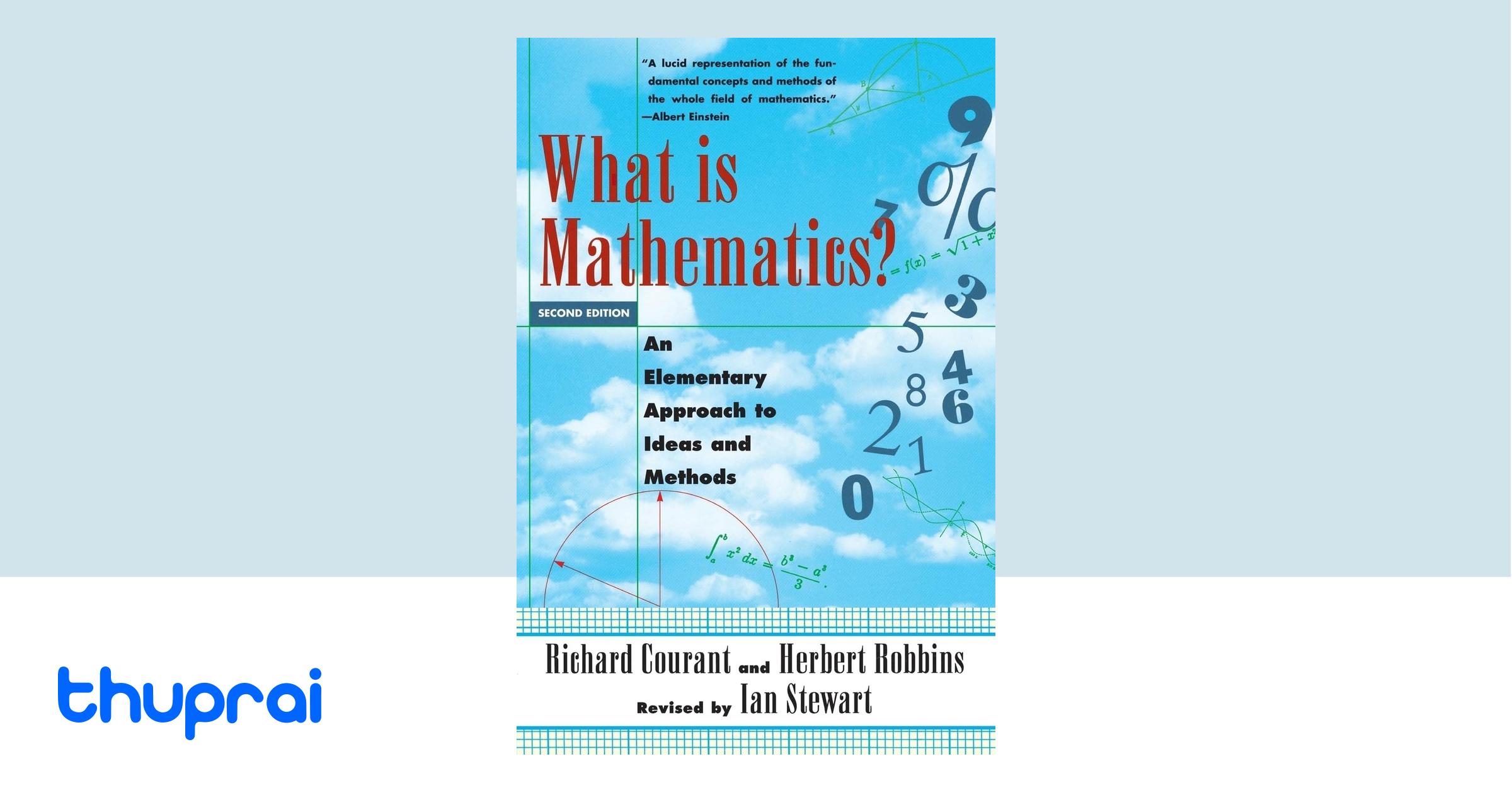 Buy What is Mathematics? in Nepal | Thuprai