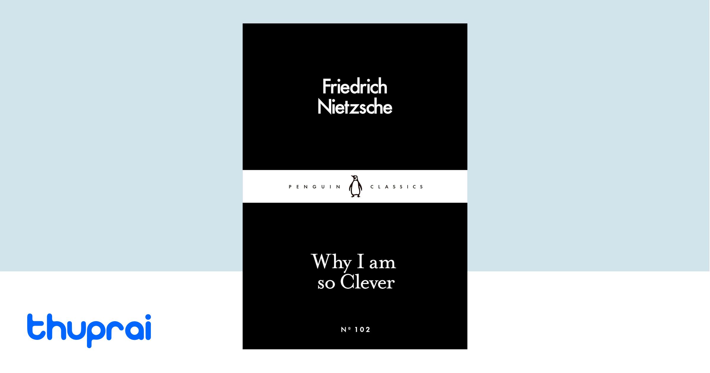 Buy Why I Am So Clever in Nepal | Thuprai
