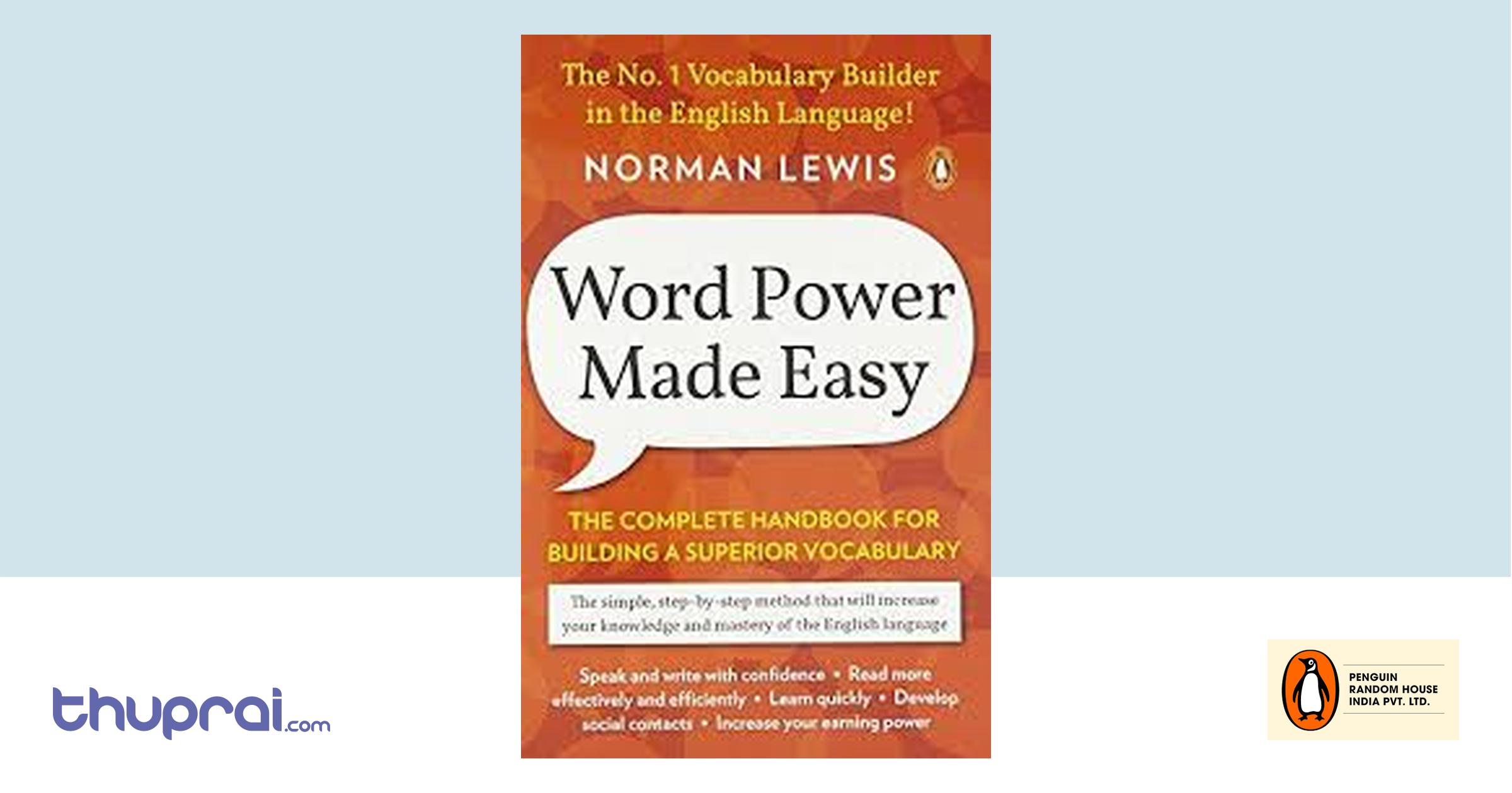 Buy Word Power Made Easy in Nepal | Thuprai
