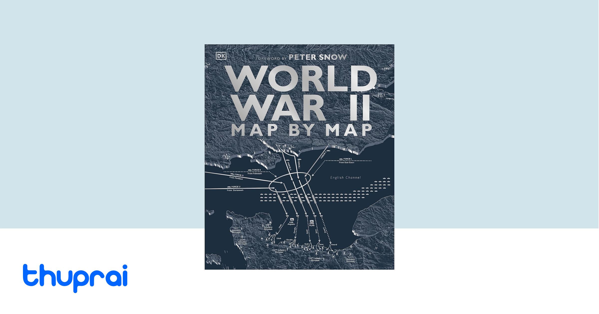 Buy World War II Map by Map in Nepal | Thuprai