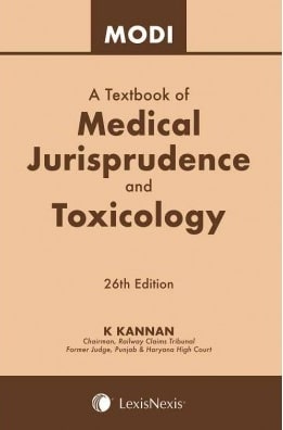 A Textbook of Medical Jurisprudence and Toxicology - Jaising P. Modi ...